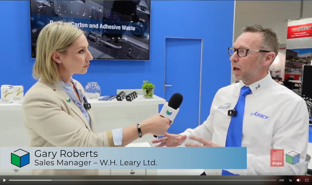 Leary Solutions Explained at Drupa 2024 - W. H. Leary